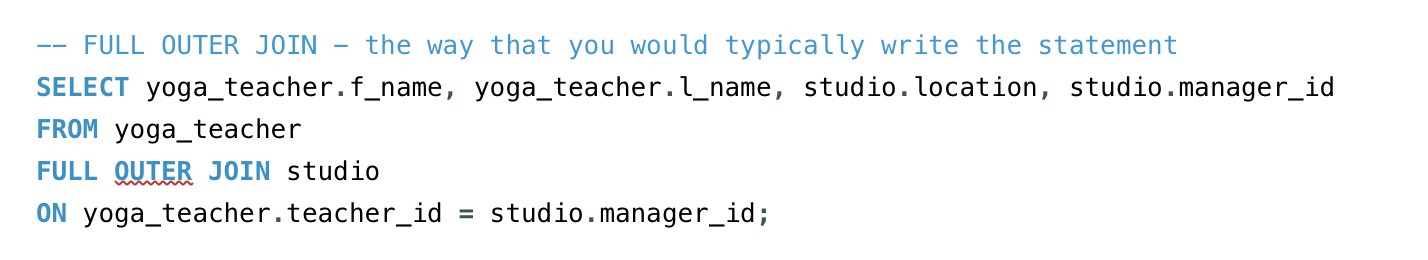 Different Types of Joins – Catty Learns Code